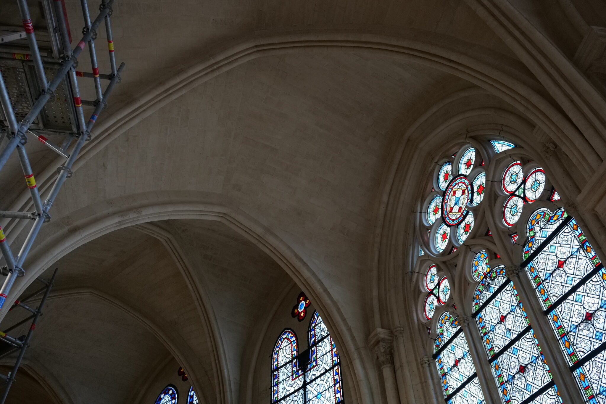 Fermeture des voûtes de la nef - Revivre Notre-Dame